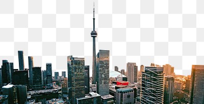 Png skyline border, Toronto, transparent | Free PNG - rawpixel