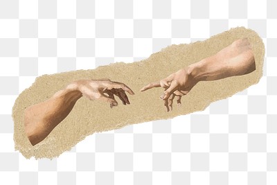 Hands God Adam png sticker | Premium PNG - rawpixel