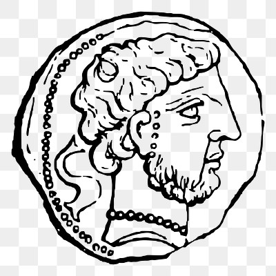 Old coin png sticker illustration, | Free PNG - rawpixel