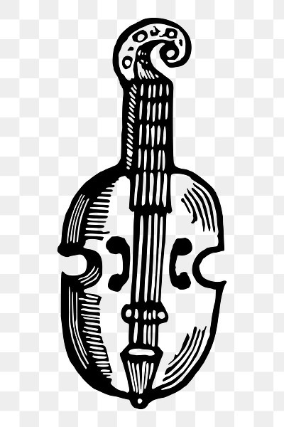 Violin png sticker illustration, transparent | Free PNG - rawpixel