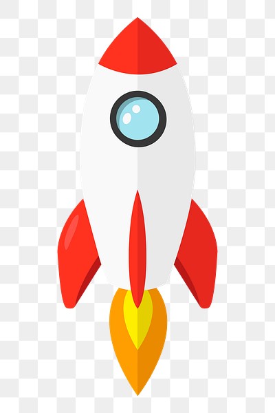 Rocket png sticker, transparent background | Free PNG - rawpixel