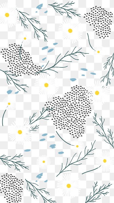 Daisy pattern png transparent background | Premium PNG - rawpixel