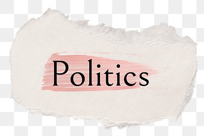 Politics png word sticker typography | Premium PNG - rawpixel