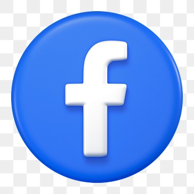 Facebook icon social media 3D | Premium PNG - rawpixel