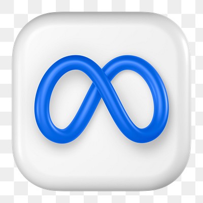 Meta icon social media 3D | Premium Icons - rawpixel