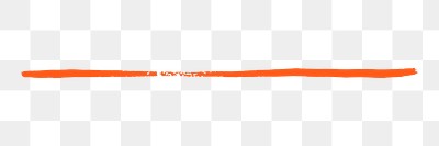 Orange line png sticker, transparent | Premium PNG - rawpixel