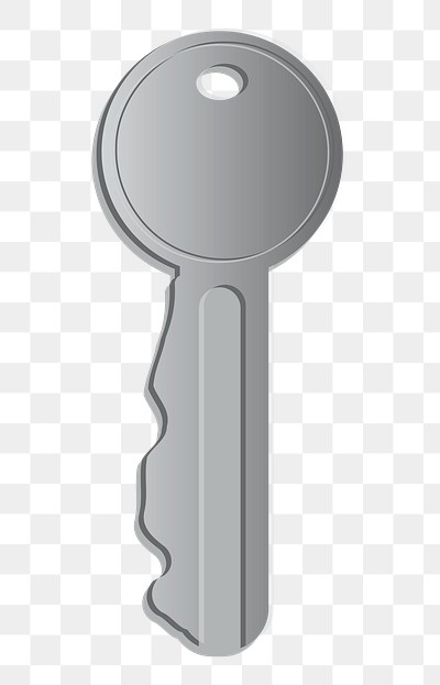 Silver key png sticker, transparent | Free PNG - rawpixel
