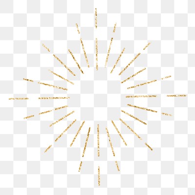 Gold sunburst png sticker, transparent | Premium PNG - rawpixel