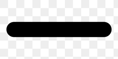 Black rounded rectangle png sticker, | Premium PNG - rawpixel