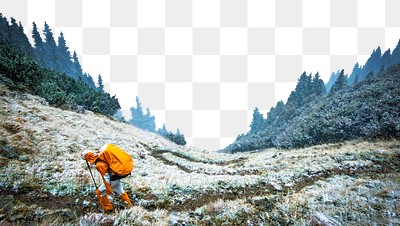 Mountain png border, hiking, transparent | Free PNG - rawpixel