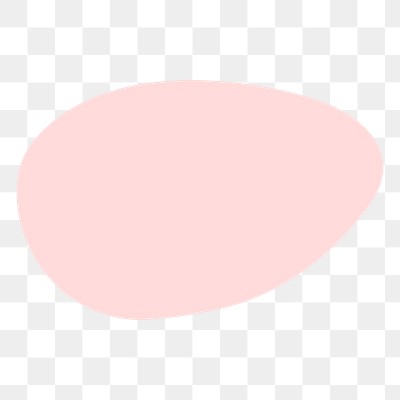 Pink oval shape png sticker, | Premium PNG - rawpixel