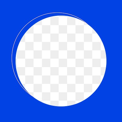 Circle frame png, dark blue | Premium PNG - rawpixel