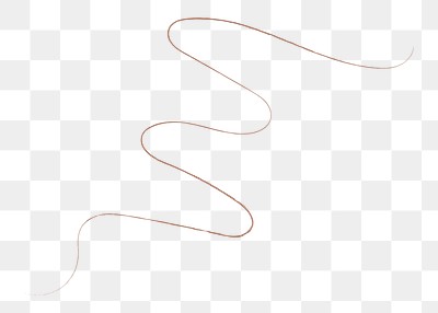 Brown scribble png line sticker, | Premium PNG - rawpixel