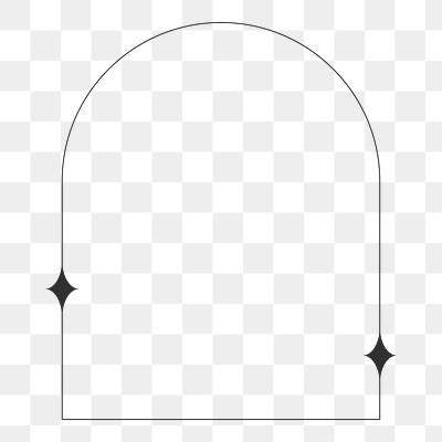 Minimal arch png shape, frame | Premium PNG - rawpixel