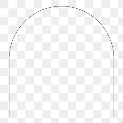 Minimal arch png shape, frame, | Premium PNG - rawpixel