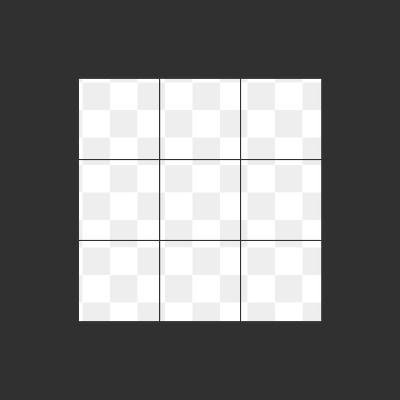Square grid png transparent frame | Premium PNG - rawpixel