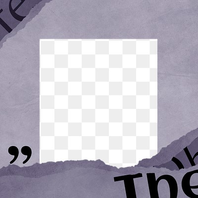 Purple ripped paper png frame, | Free PNG - rawpixel
