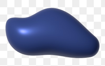 Midnight blue blob png, transparent | Premium PNG - rawpixel