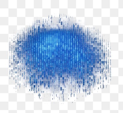 Blue code png sticker, transparent | Free PNG - rawpixel