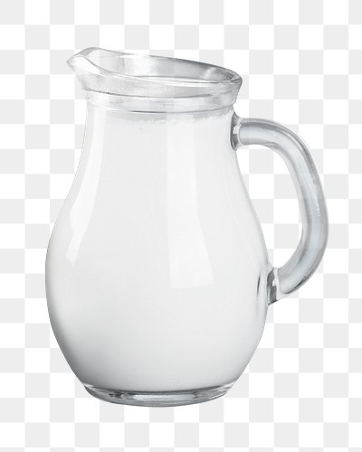Milk jar png sticker, transparent | Free PNG - rawpixel