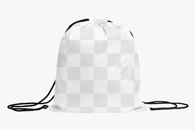 Drawstring bag png mockup, | Premium PNG - rawpixel