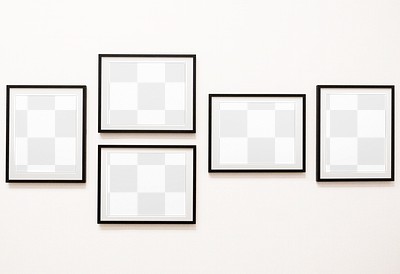 Gallery wall png mockup sticker, | Premium PNG - rawpixel