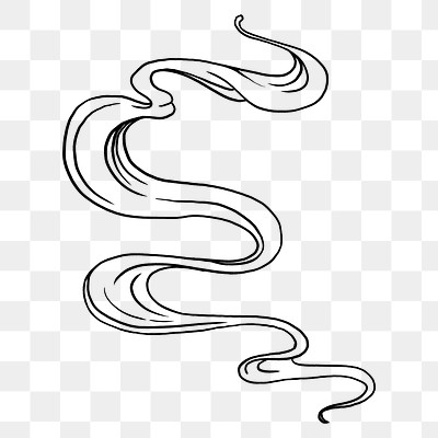 Japanese oriental smoke png sticker, | Premium PNG - rawpixel