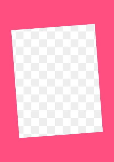 Tilted rectangle png frame, transparent | Premium PNG - rawpixel