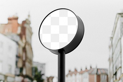 3D round sign png mockup, | Premium PNG - rawpixel