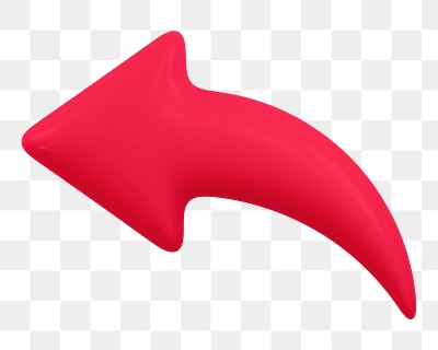 Red arrow png 3D sticker | Premium PNG - rawpixel