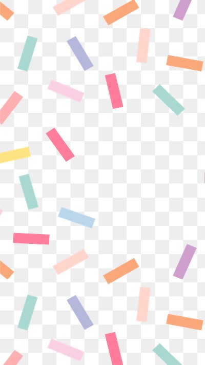 Confetti png border, transparent background | Premium PNG - rawpixel