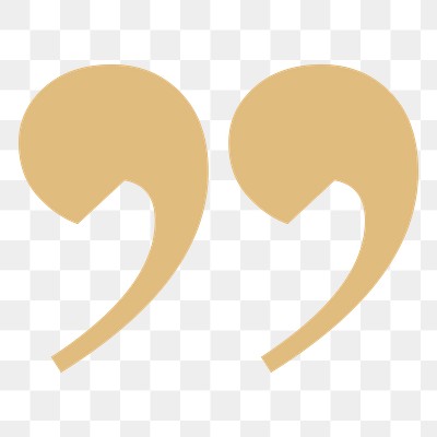 Quotation mark png sticker, gold | Premium PNG - rawpixel