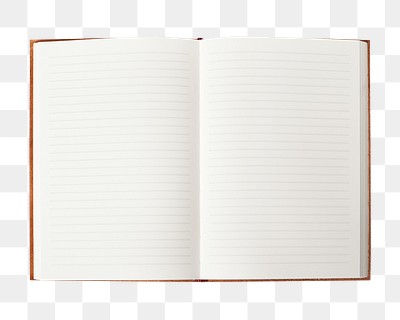 Empty notebook image, isolated white | Free Photo - rawpixel