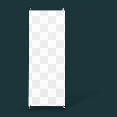 Banner stand png sign mockup, | Premium PNG - rawpixel