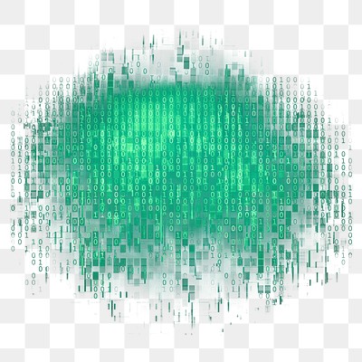 Green computer code png, abstract | Premium PNG - rawpixel