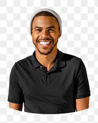 Happy guy png sticker, transparent | Premium PNG - rawpixel