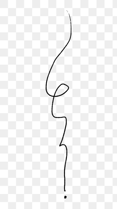 Scribble line png sticker, transparent | Premium PNG - rawpixel