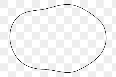 Organic shape png sticker, transparent | Premium PNG - rawpixel