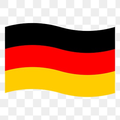 German flag png clipart, transparent | Free PNG - rawpixel