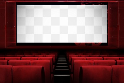 Movie screen png mockup, transparent | Free PNG - rawpixel