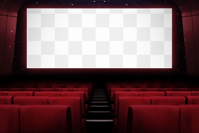 Movie screen png mockup, transparent | Premium PNG - rawpixel