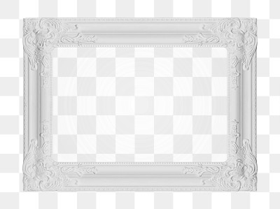 PNG white picture frame mockup | Free PNG - rawpixel