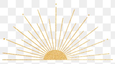 Png gold sunrise, transparent background | Premium PNG - rawpixel