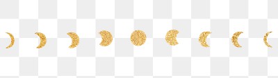 Png golden moon cycle, transparent | Premium PNG - rawpixel