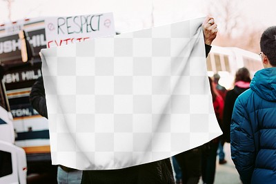 Protest sign png mockup, transparent | Free PNG - rawpixel