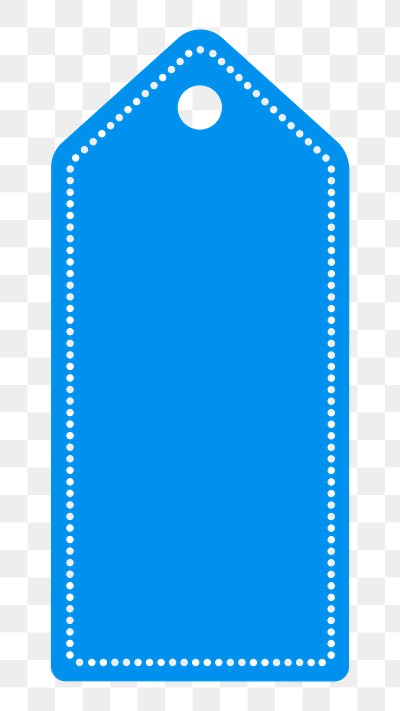 PNG blue price tag, simple | Premium PNG - rawpixel