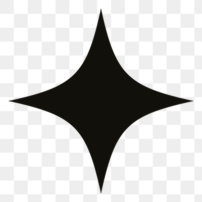 Sparkle shape png, transparent background | Premium Icons - rawpixel