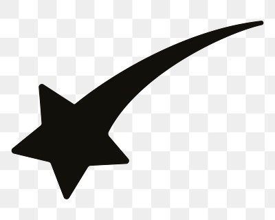 Shooting star collage element | Free Photo Illustration - rawpixel