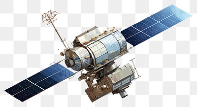 PNG Satellite space spacecraft technology. | Premium PNG - rawpixel