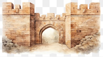PNG Wall architecture brick fortification | Premium PNG - rawpixel